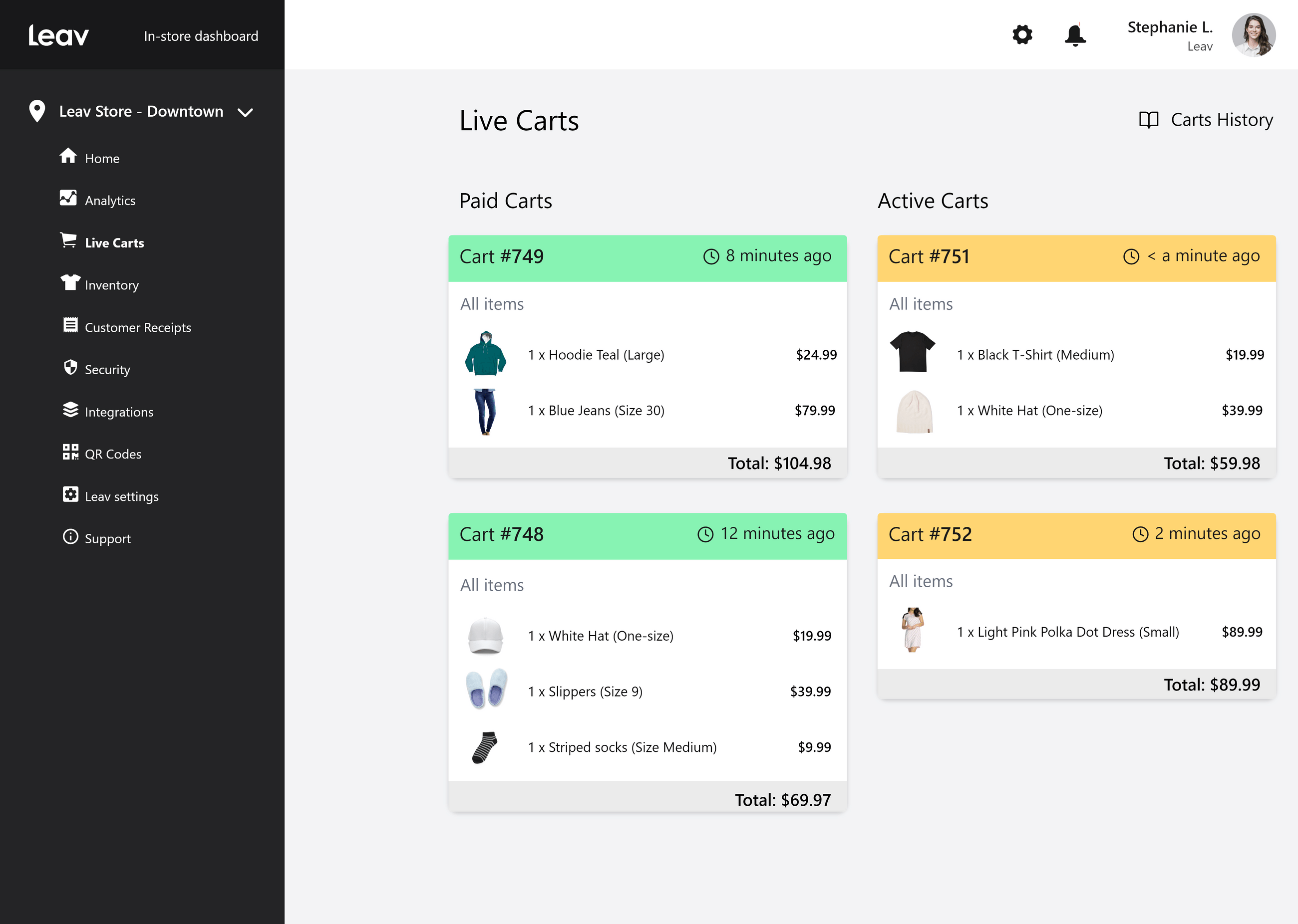 Leav | The future of retail is in-store