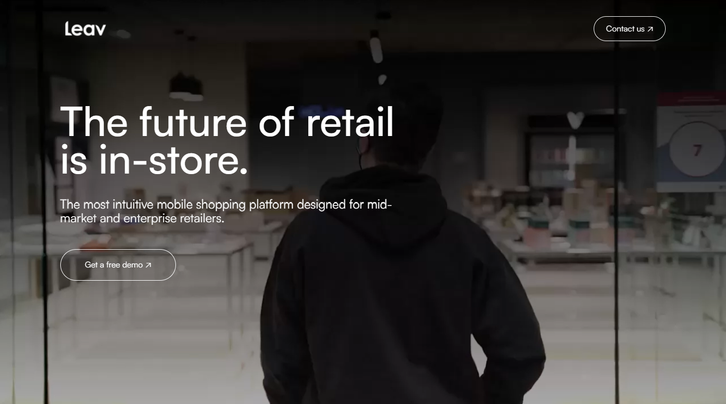 Home | Leav - The most flexible in-store checkout platform