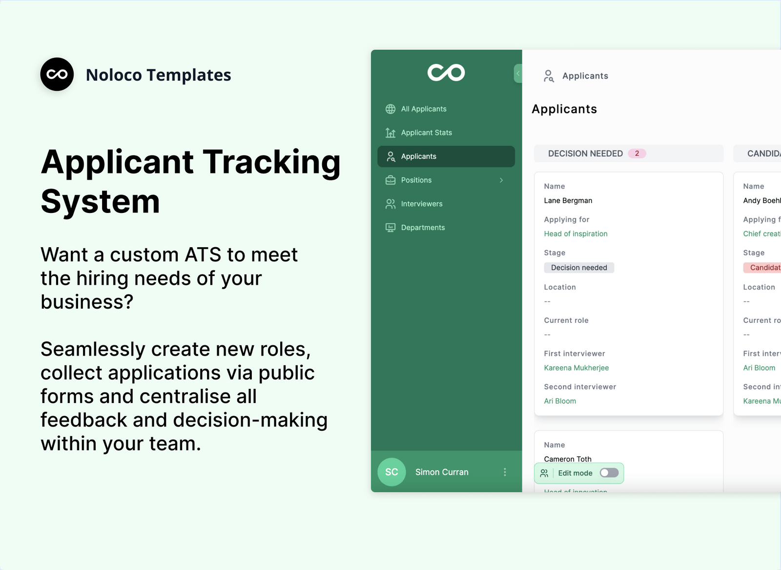 Noloco Templates - Build your internal tool with a ready-made template