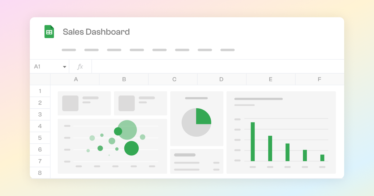 How to Create a Google Sheets Sales Dashboard - Polymer