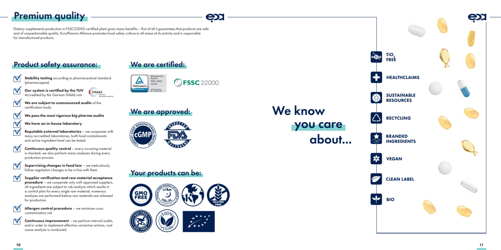 Tabletkowanie - EuroPharma Alliance Sp. z o.o.