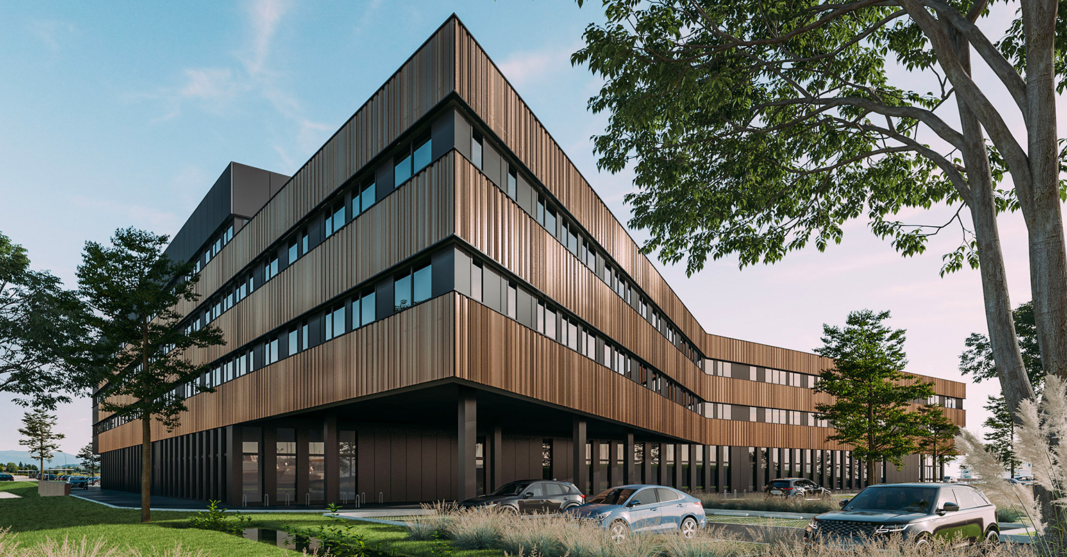 Dolci Architectes - Bâtiment industriel à usage mixte pour Symbios ...