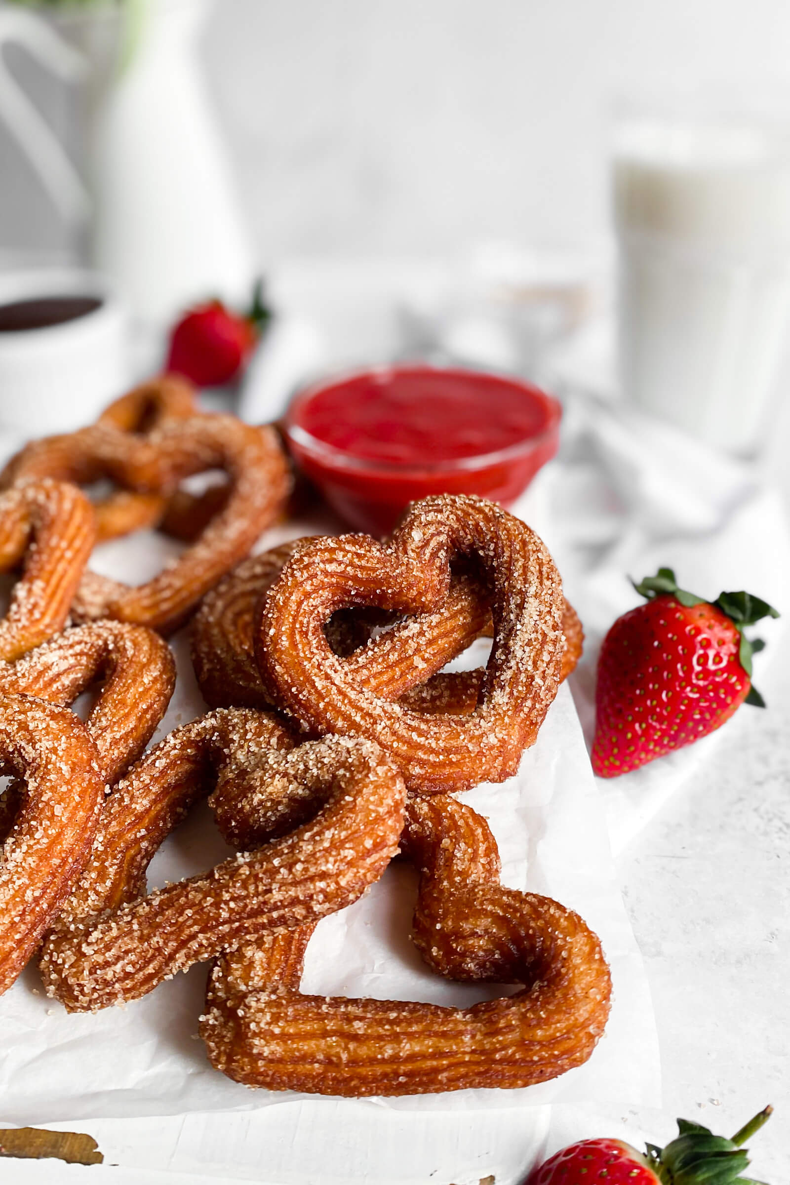 Heart-Shaped Churros
