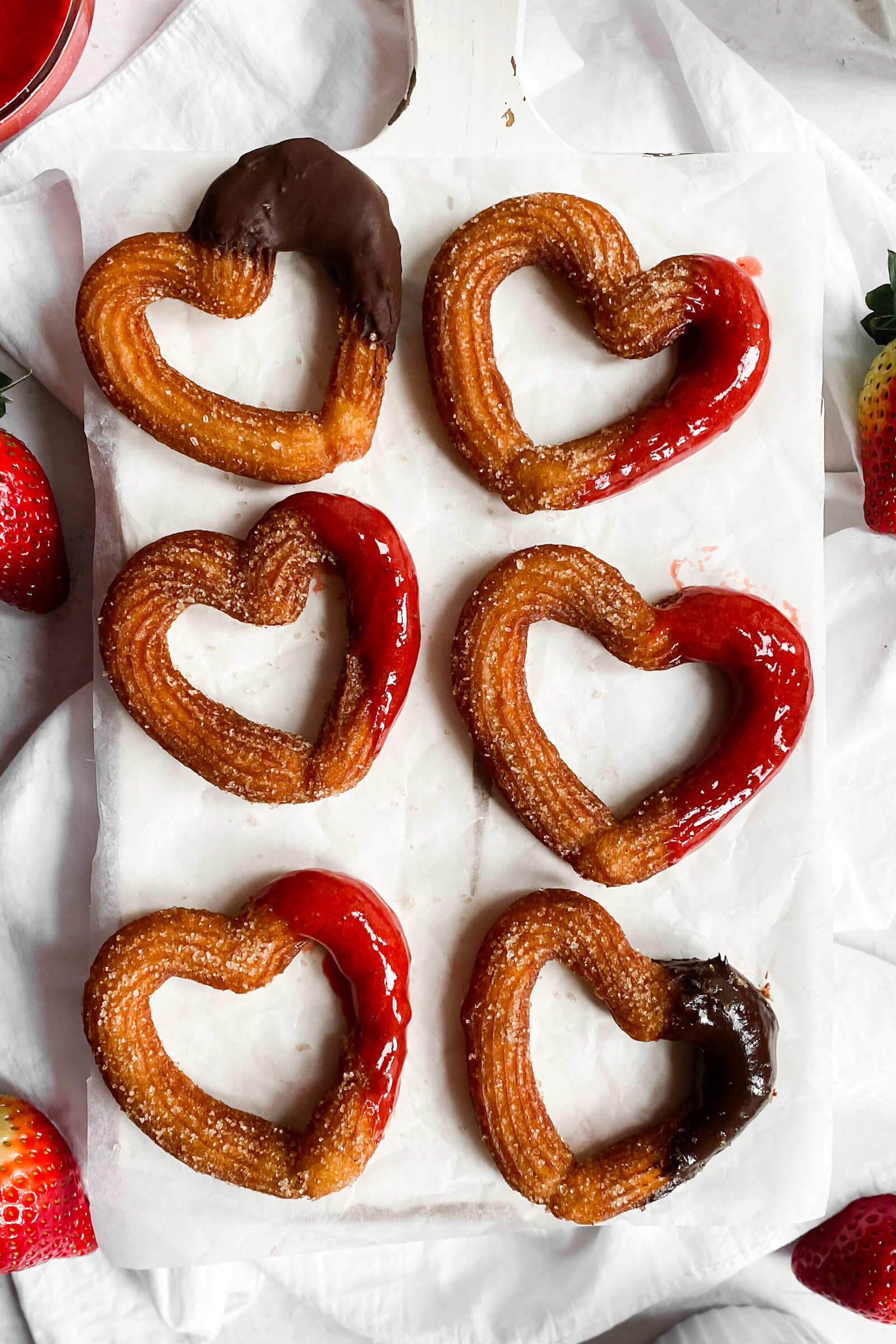 Heart-Shaped Churros