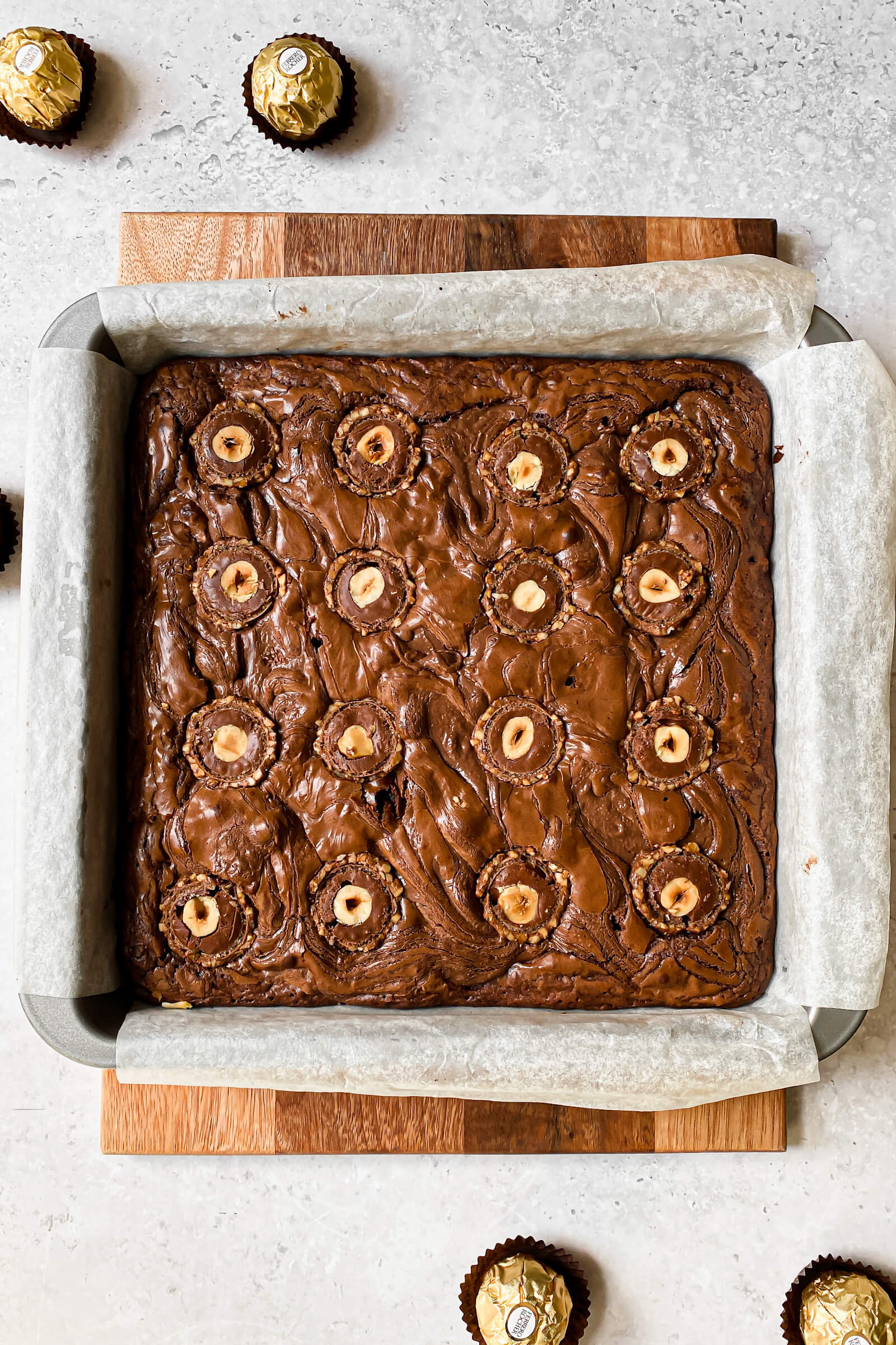 Ferrero Rocher Brownies