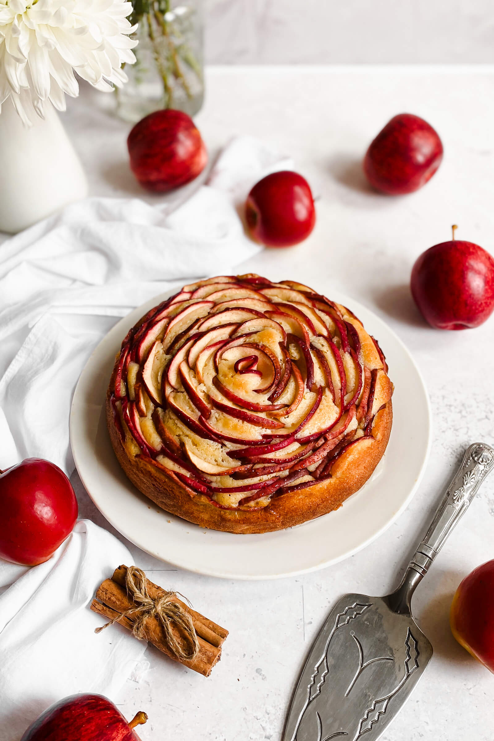 Apple Rose Cake
