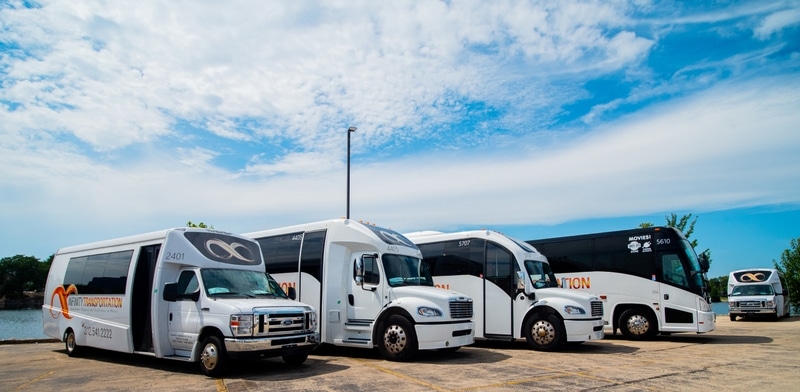 Our Bus Fleet | Infinity Transportation