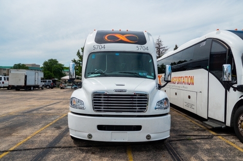 57 Passenger Coach Bus Rental | Infinity Transportation