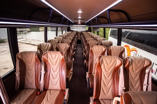 57 Passenger Motorcoach Rental | Infinity Transportation