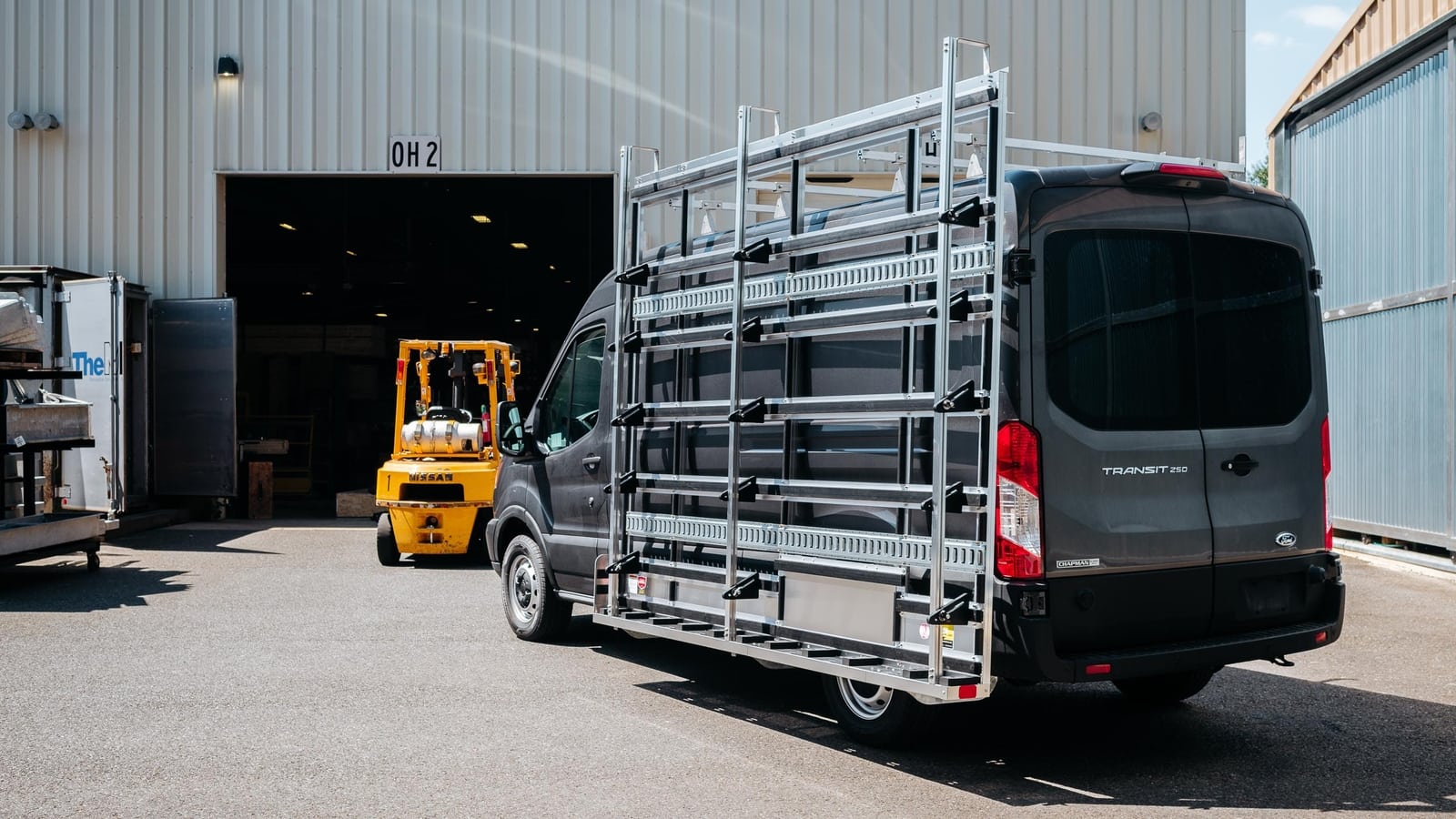 Ford Transit Glass Rack