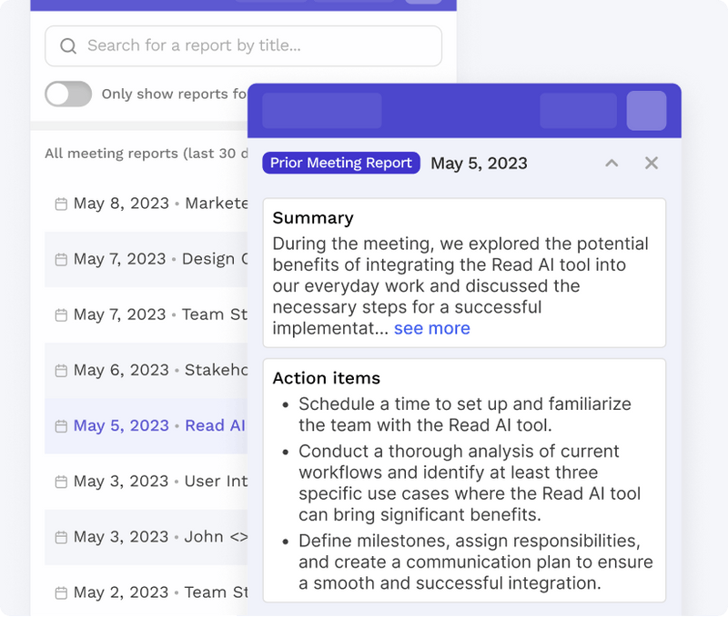 Meeting Tools, Real-Time Meeting Navigation, Coaching | Read