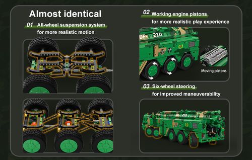 Dongfeng 21D | CaDA Bricks