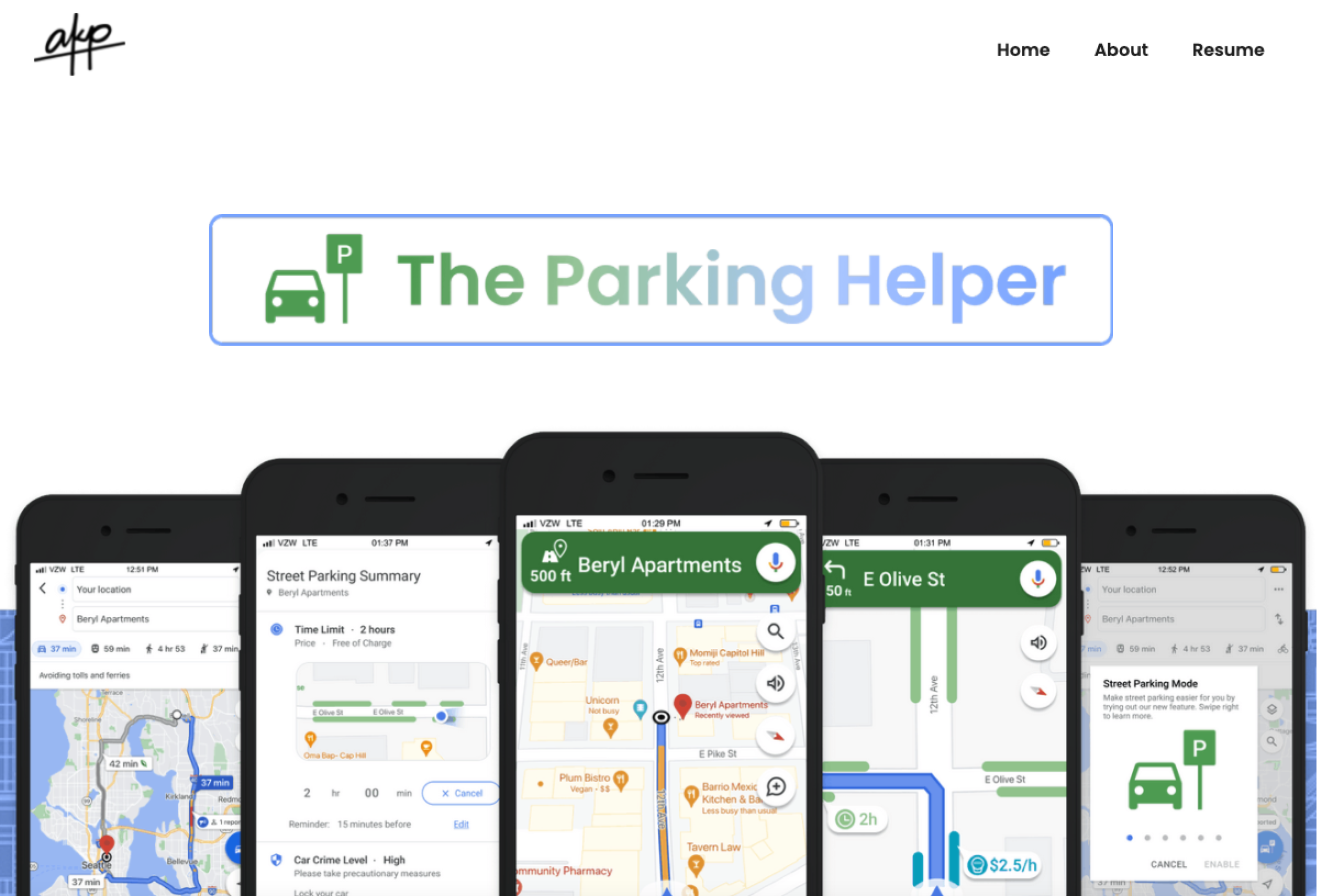 Anna Keziah Pidong's Portfolio - The Parking Helper, A Google Maps ...