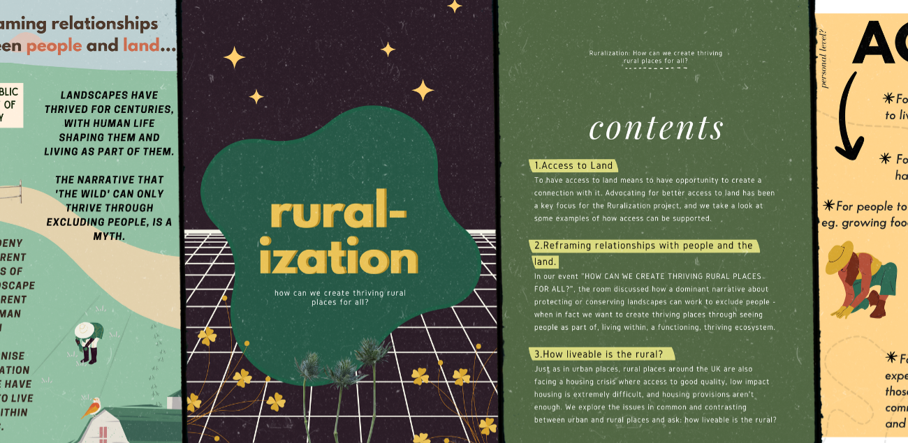 How Can We Create Thriving Rural Places For All?: Ruralization Zine