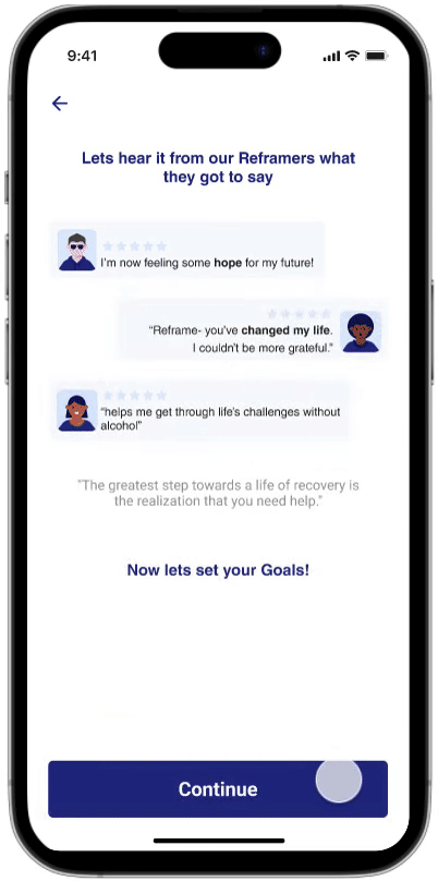 Reframe Application Redesign