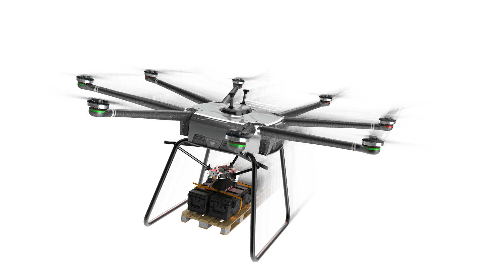 AF200 Flying crane | Capable of lifting up to 200kg payload