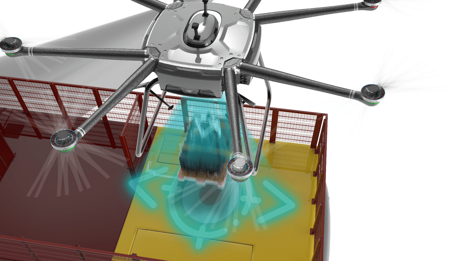 AF200 Flying crane | Capable of lifting up to 200kg payload