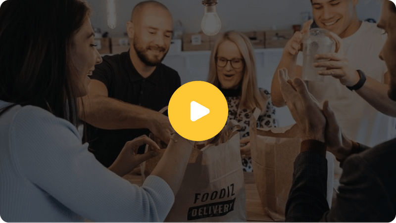 Food Delivery At Work | Foodiz