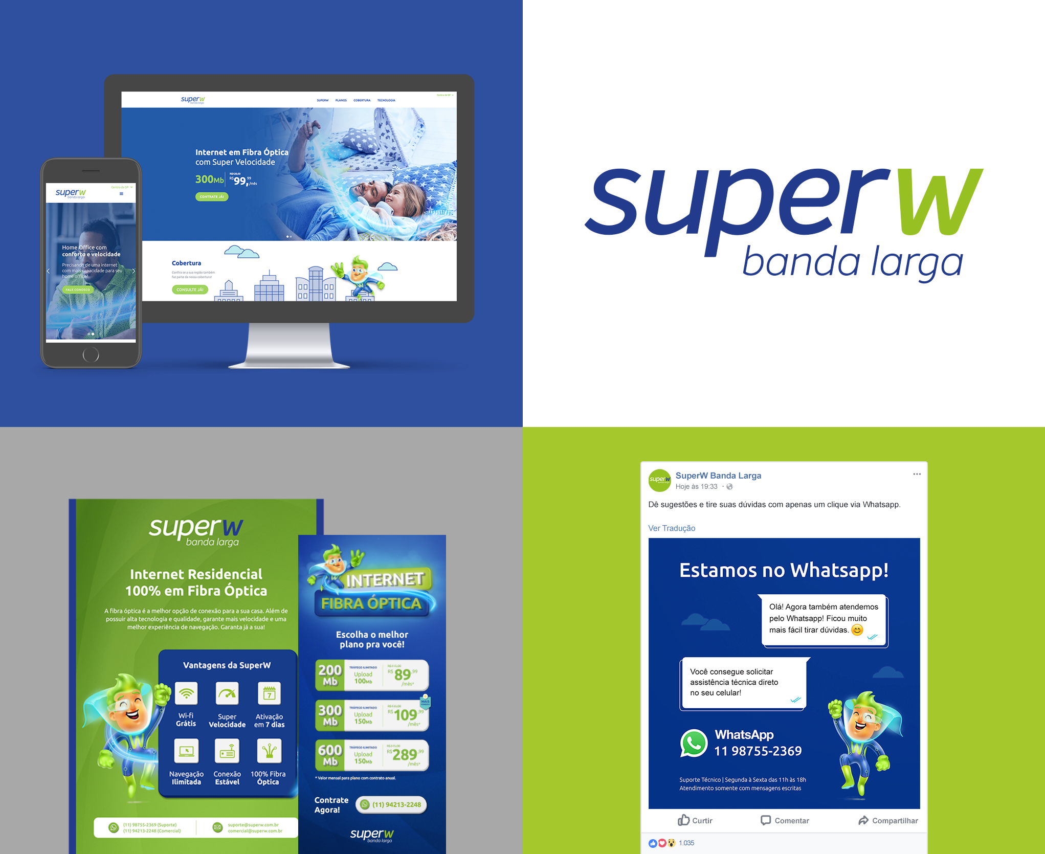 Gam Comunicação - SuperW Banda Larga