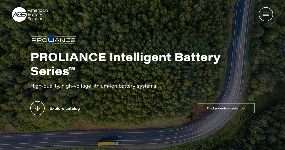 High-Voltage Lithium-Ion Battery | American Battery Solutions