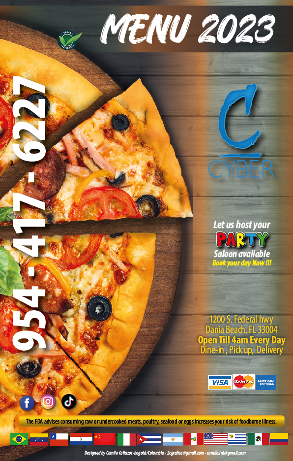 Cyber Pizza Cafe & Int'l Cuisine – Home