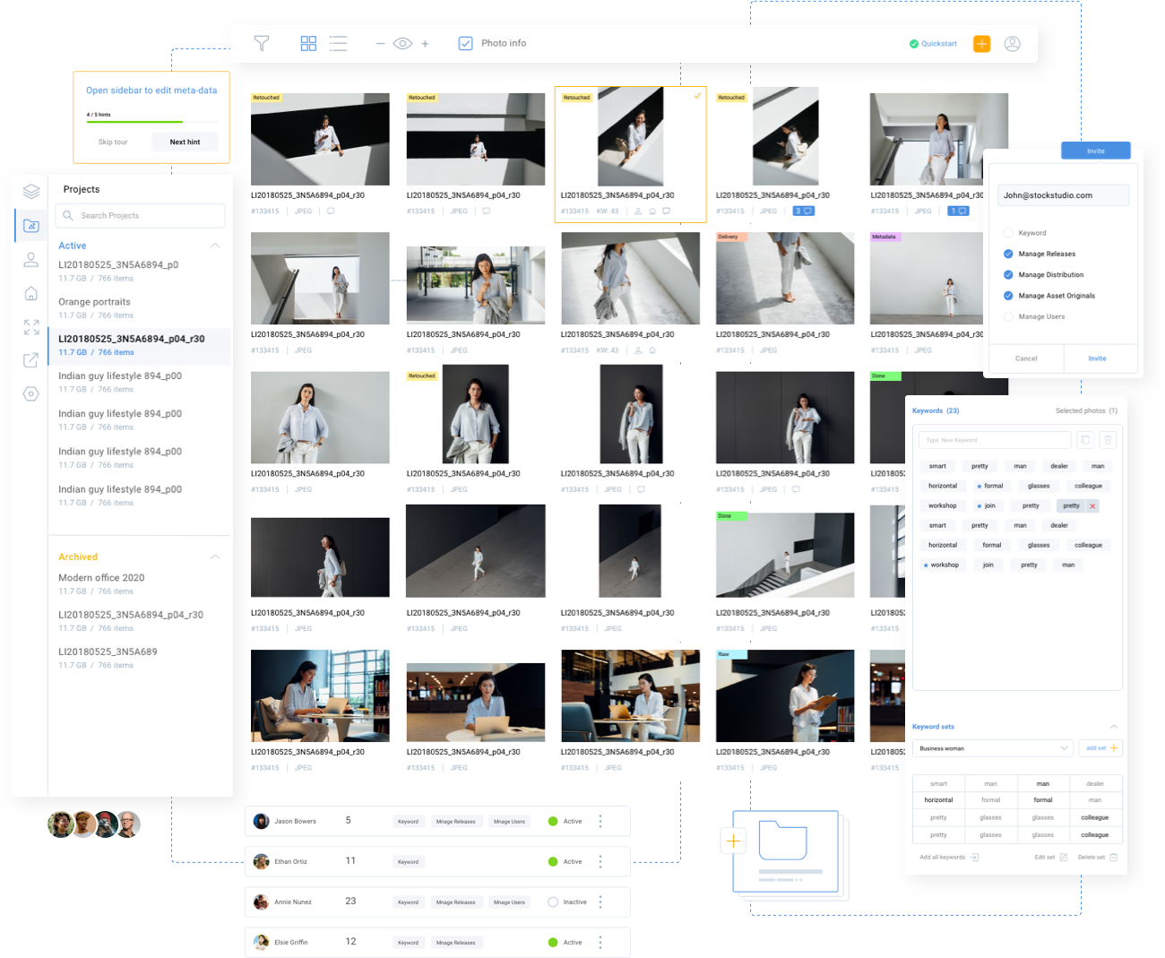 Hive5 - Cloud storage designed for photographers