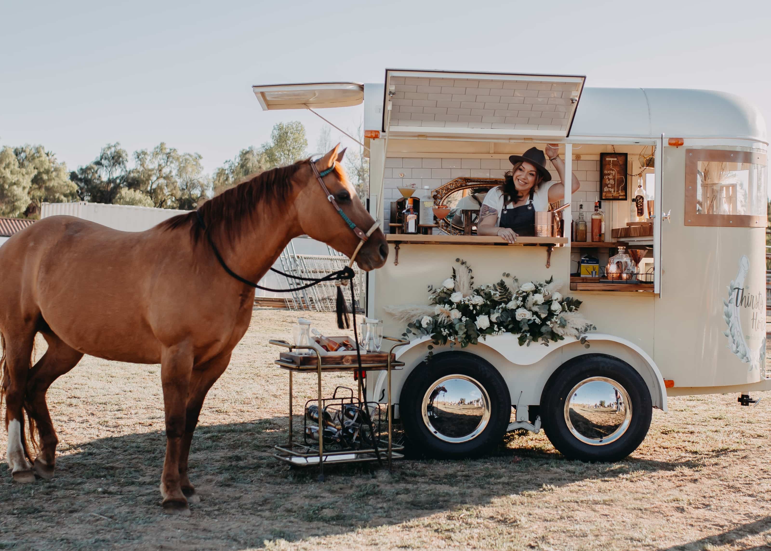 Horse Trailer Mobile Bar Interior at Danita Foster blog