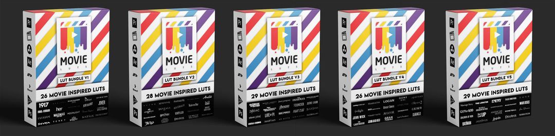 Movie LUTs - LUTs & LR profiles from Hollywood movies