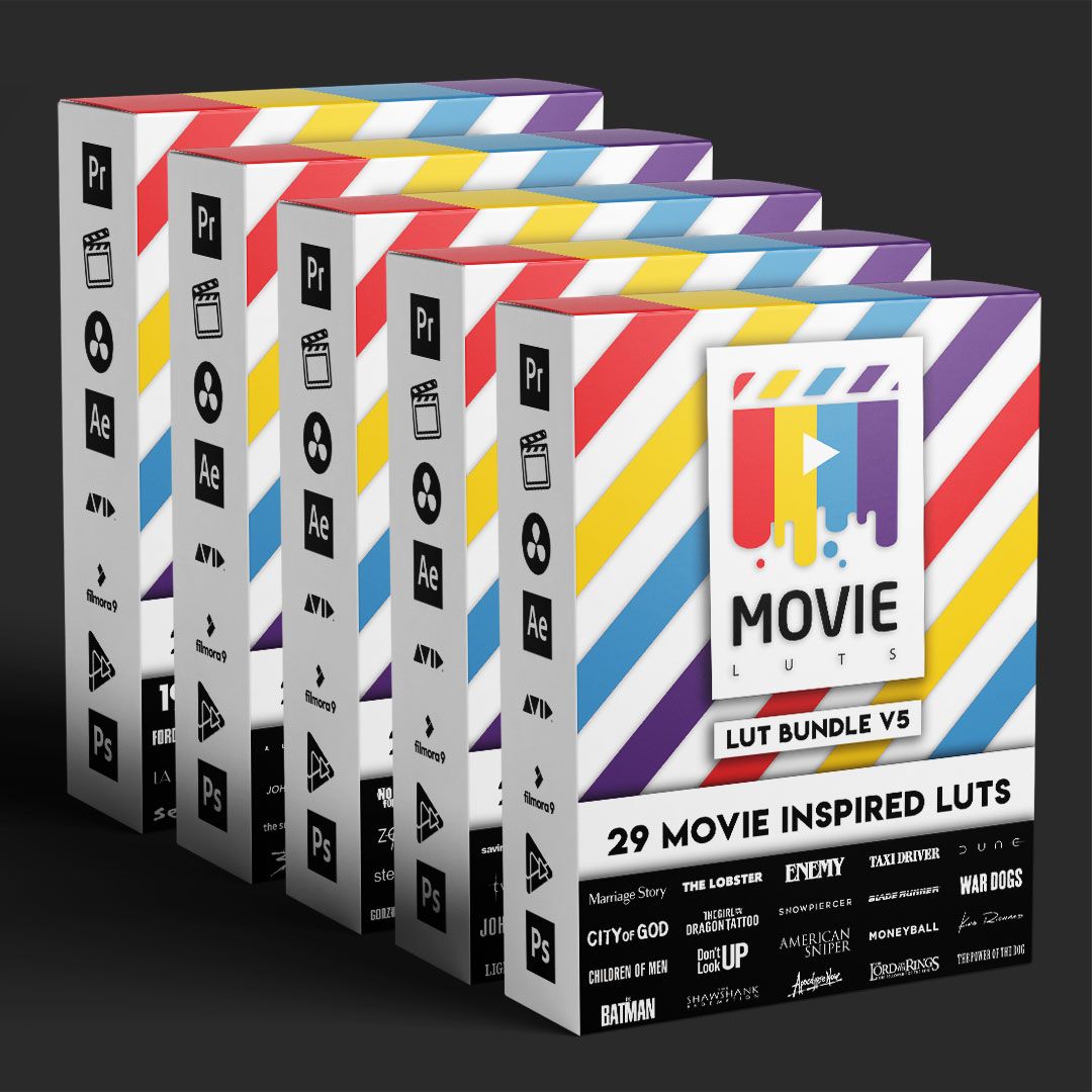 Movie LUTs - LUTs & LR profiles from Hollywood movies