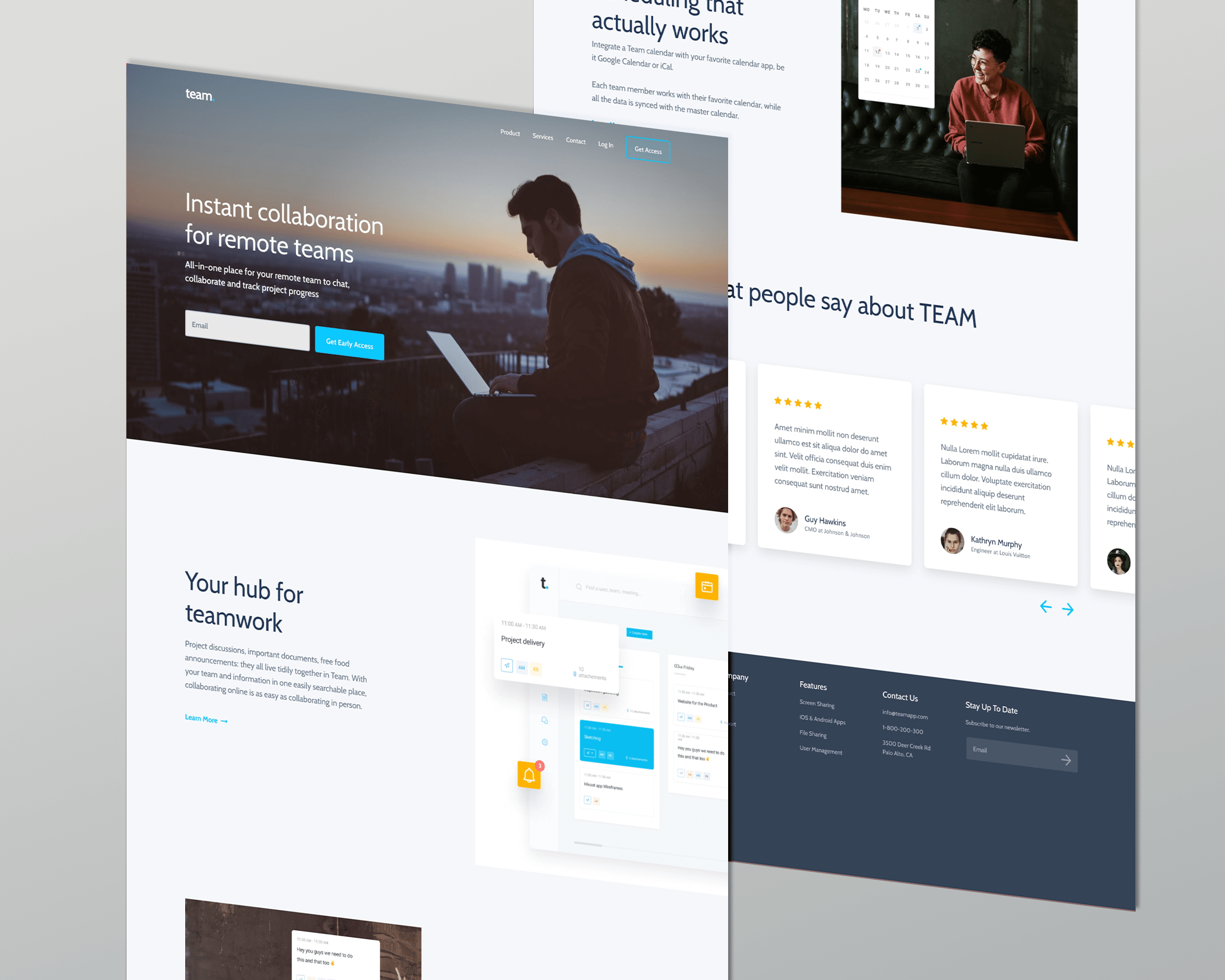 Team Blog App | thevnomad.