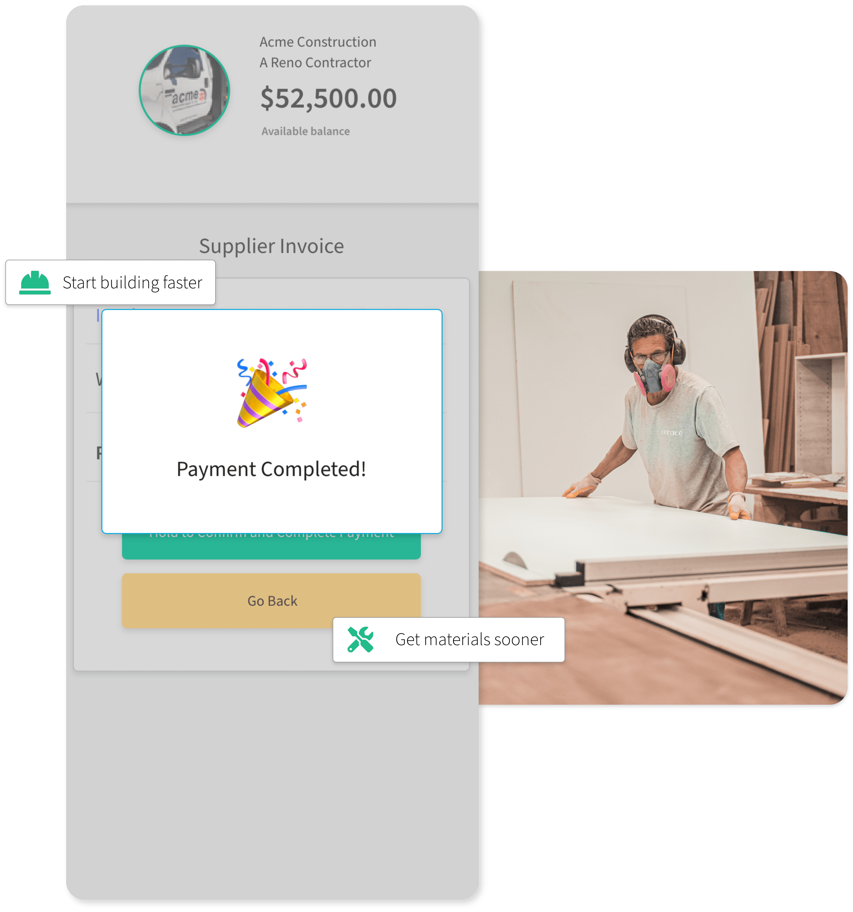 StringPay - A Simple Construction Payment Application