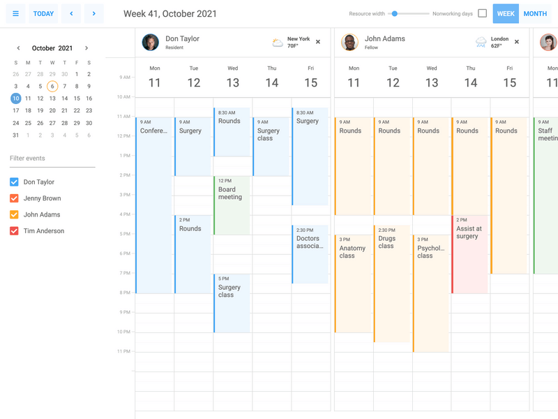 Angular Calendar - Super Fast Calendar Component For Angular Apps