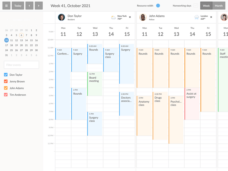 Angular Calendar - Super Fast Calendar Component For Angular Apps