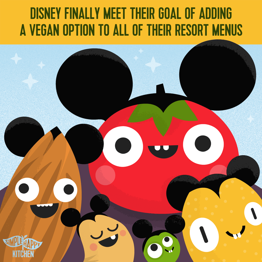 Disney added vegan options to their menus – Simple Happy Kitchen