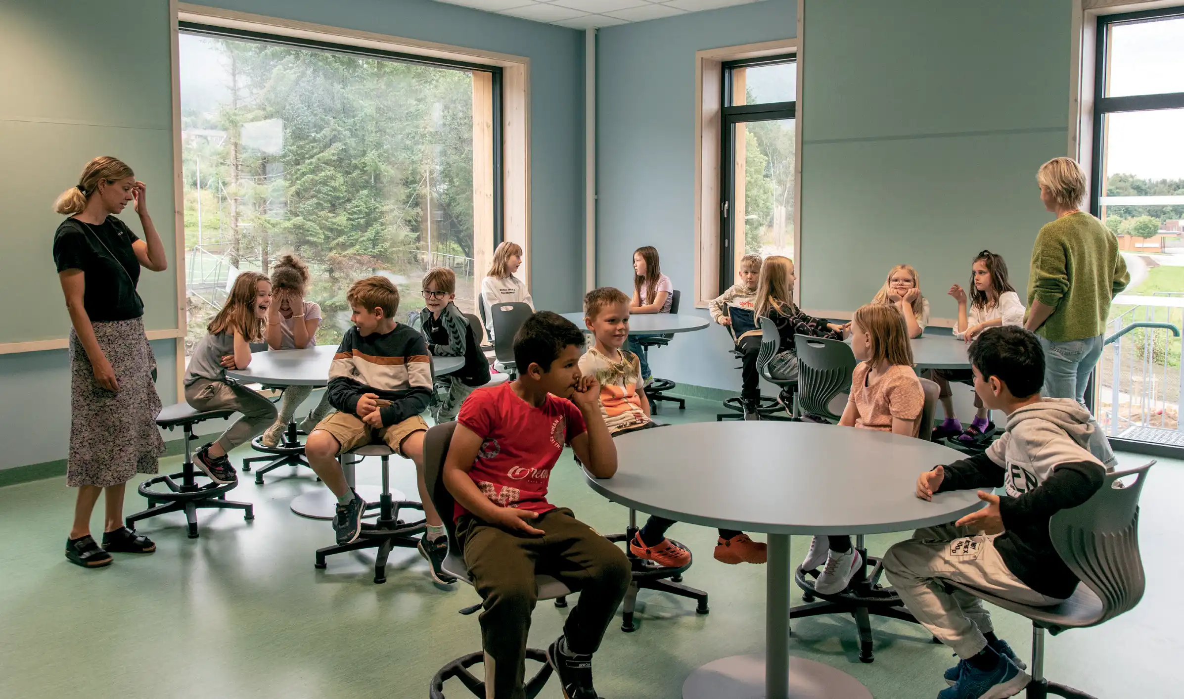 Ny skole - stor glede!