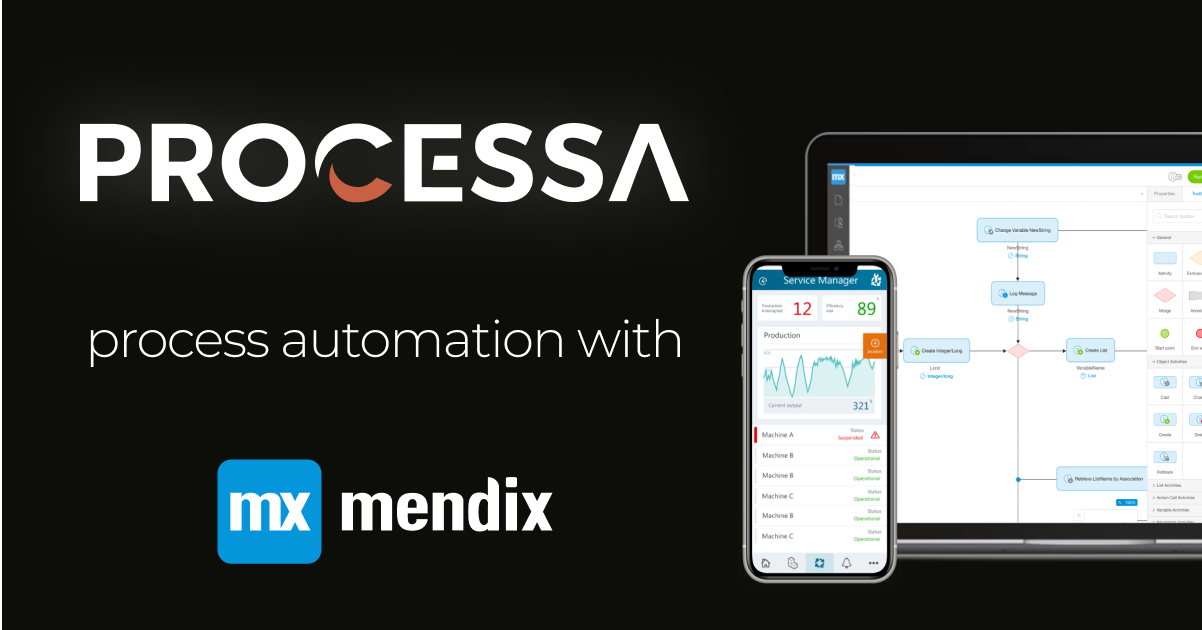 PROCESSA | process automation with Mendix low-code