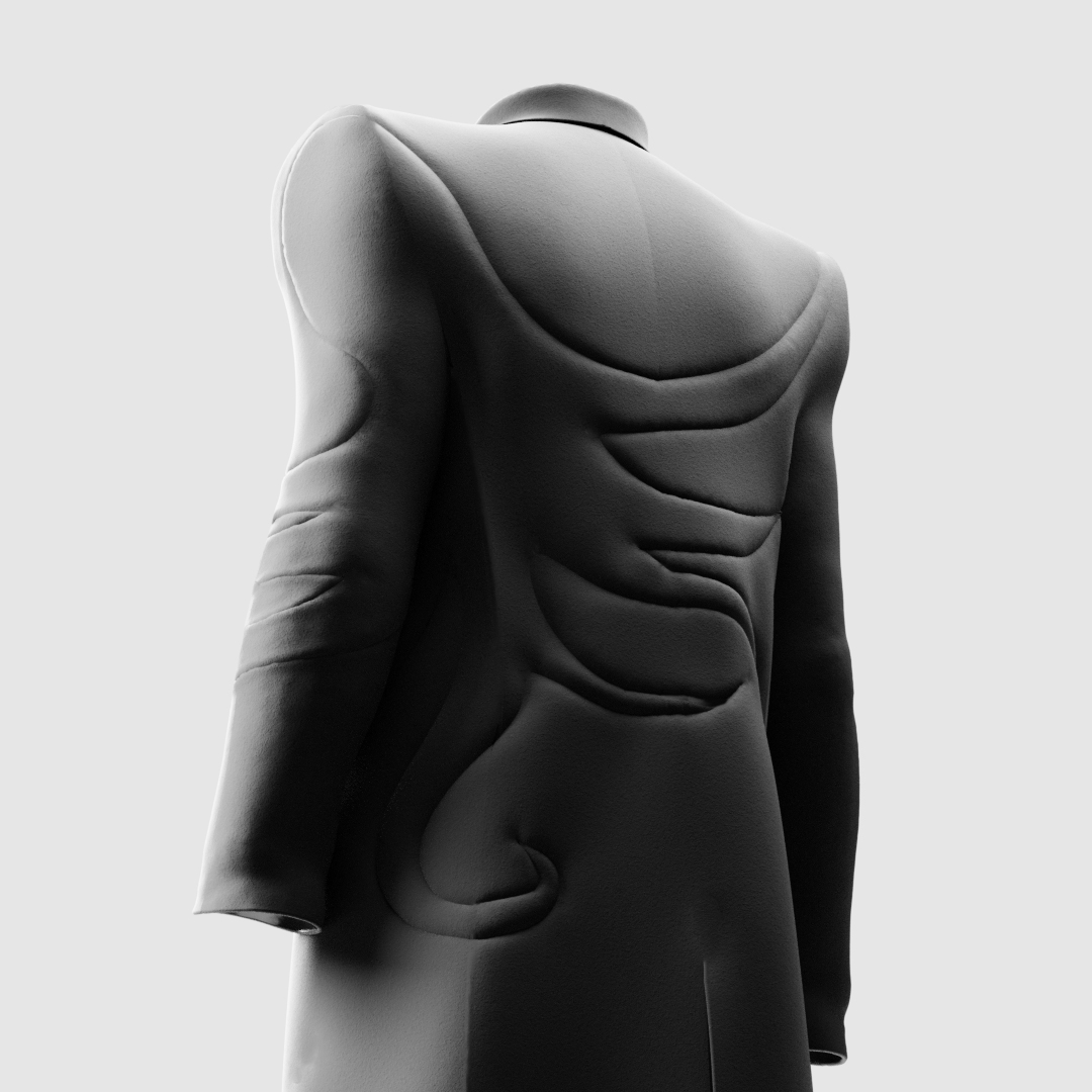 Quilted Octopus Coat