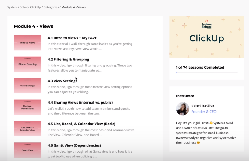 An Introduction to ClickUp Views [with Examples!] | DaSilva Life