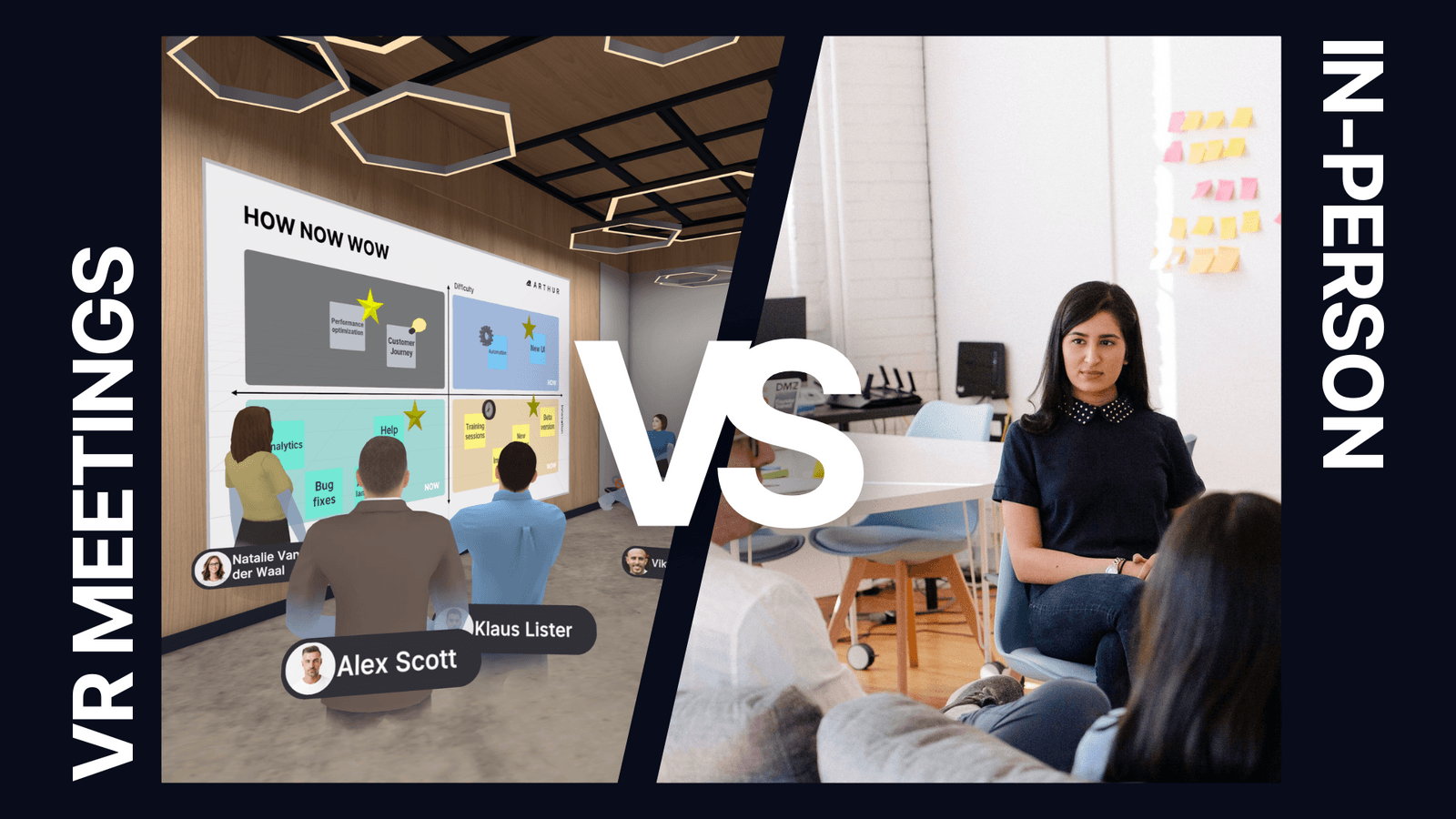 Arthur | Advantages of VR over conventional meetings
