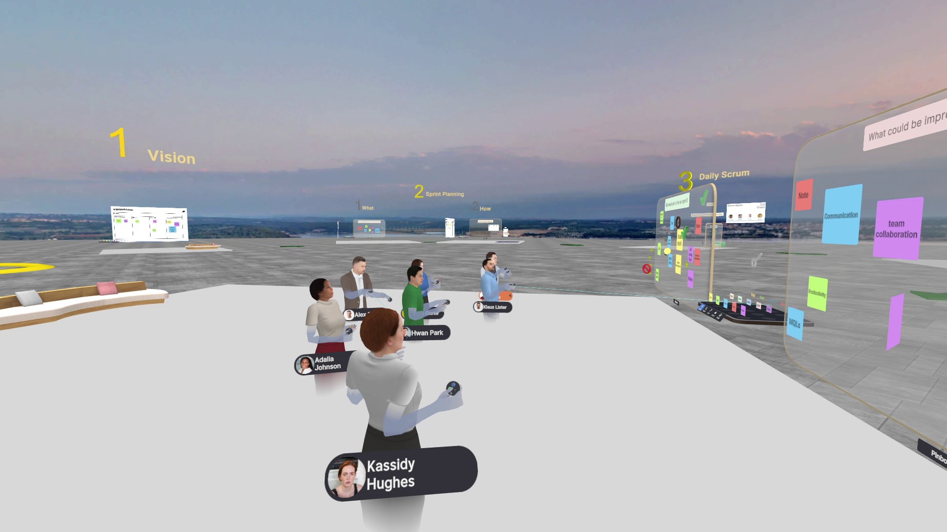 Arthur: Helping you meet and collaborate in VR