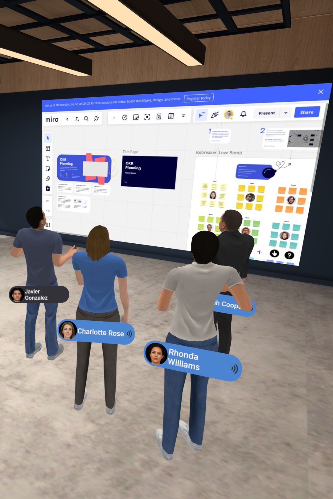 Arthur: Helping you meet and collaborate in VR