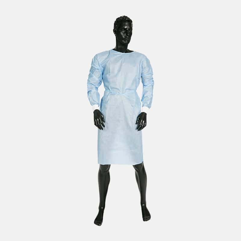 ULTRA HEALTH Disposable Iso Gown N_S Impervious Blue