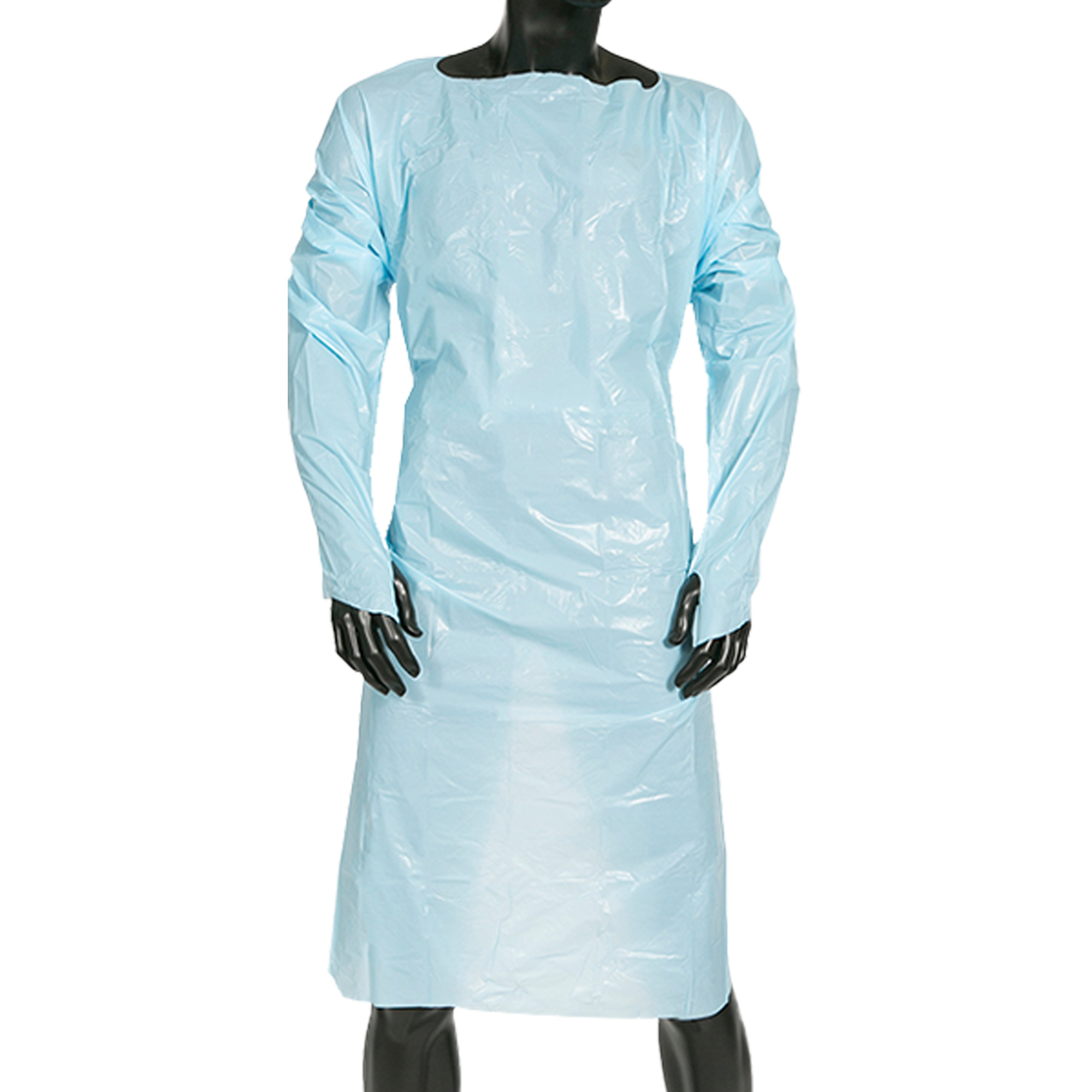 ULTRA HEALTH Disposable Iso Gown N_S Impervious Blue
