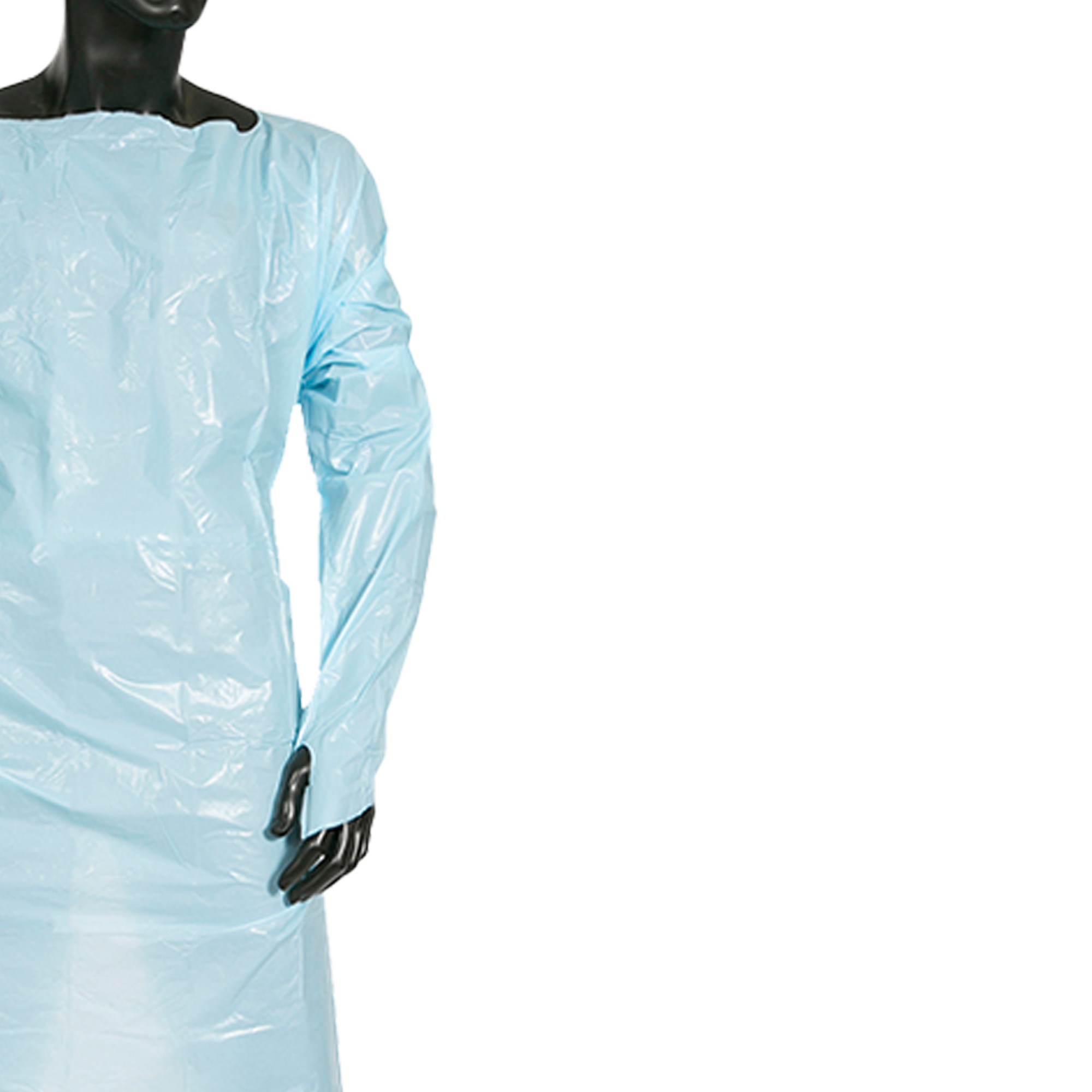 ULTRA HEALTH Disposable Iso Gown N_S Impervious Blue