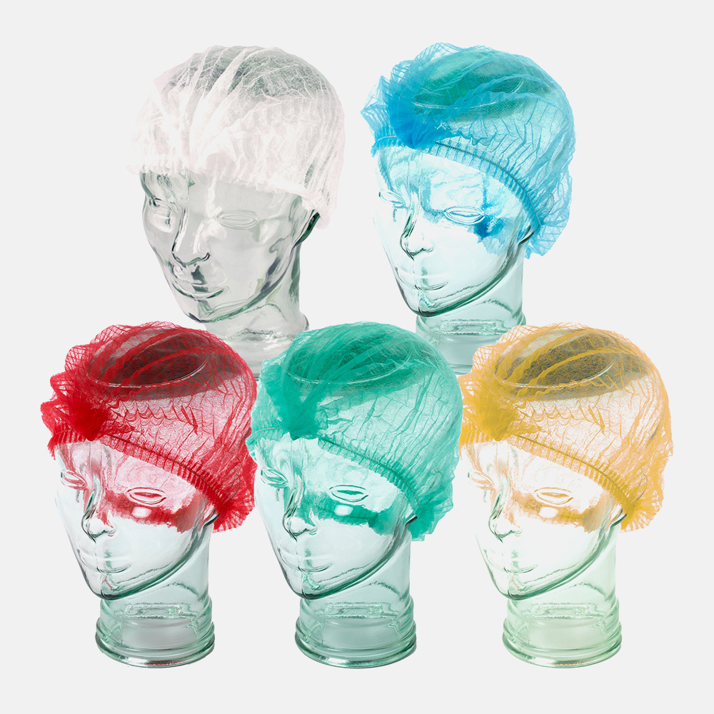 ULTRA HEALTH Disposable Crimped Cap 24 Inch (Blue)