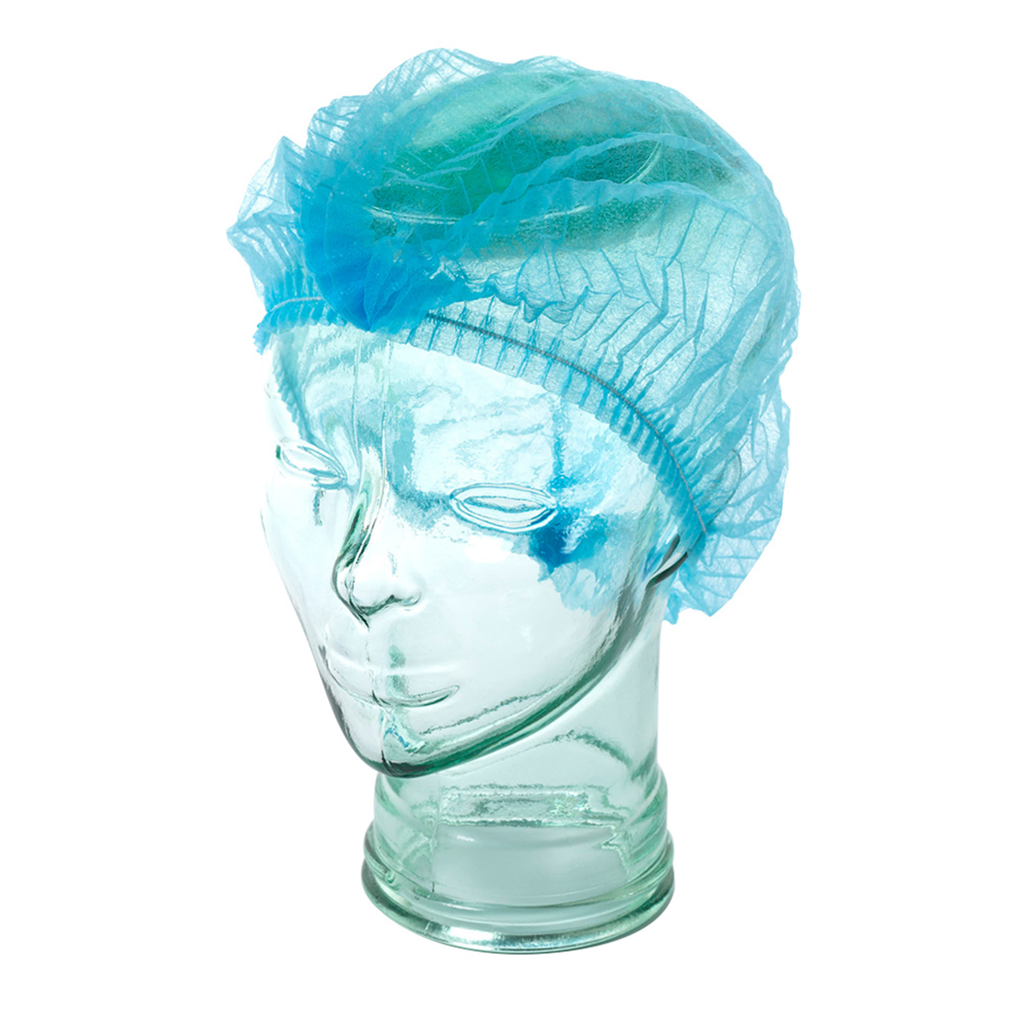 ULTRA HEALTH Disposable Crimped Cap 24 Inch (Blue)