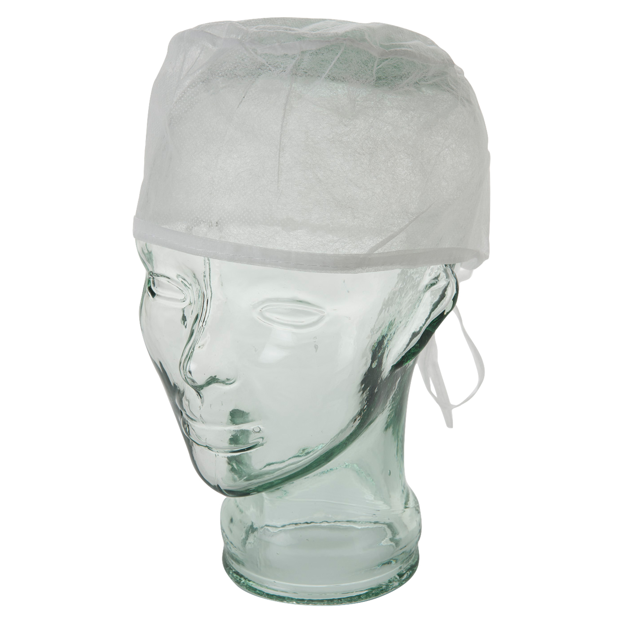ULTRA HEALTH Surgical Cap with Ties White