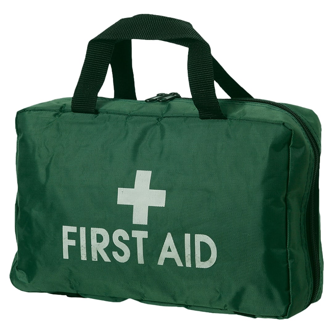 Green First Aid Bag
