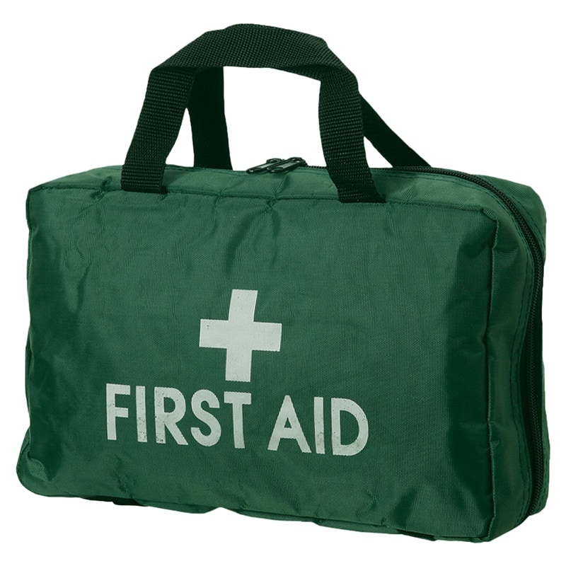 Green First Aid Bag