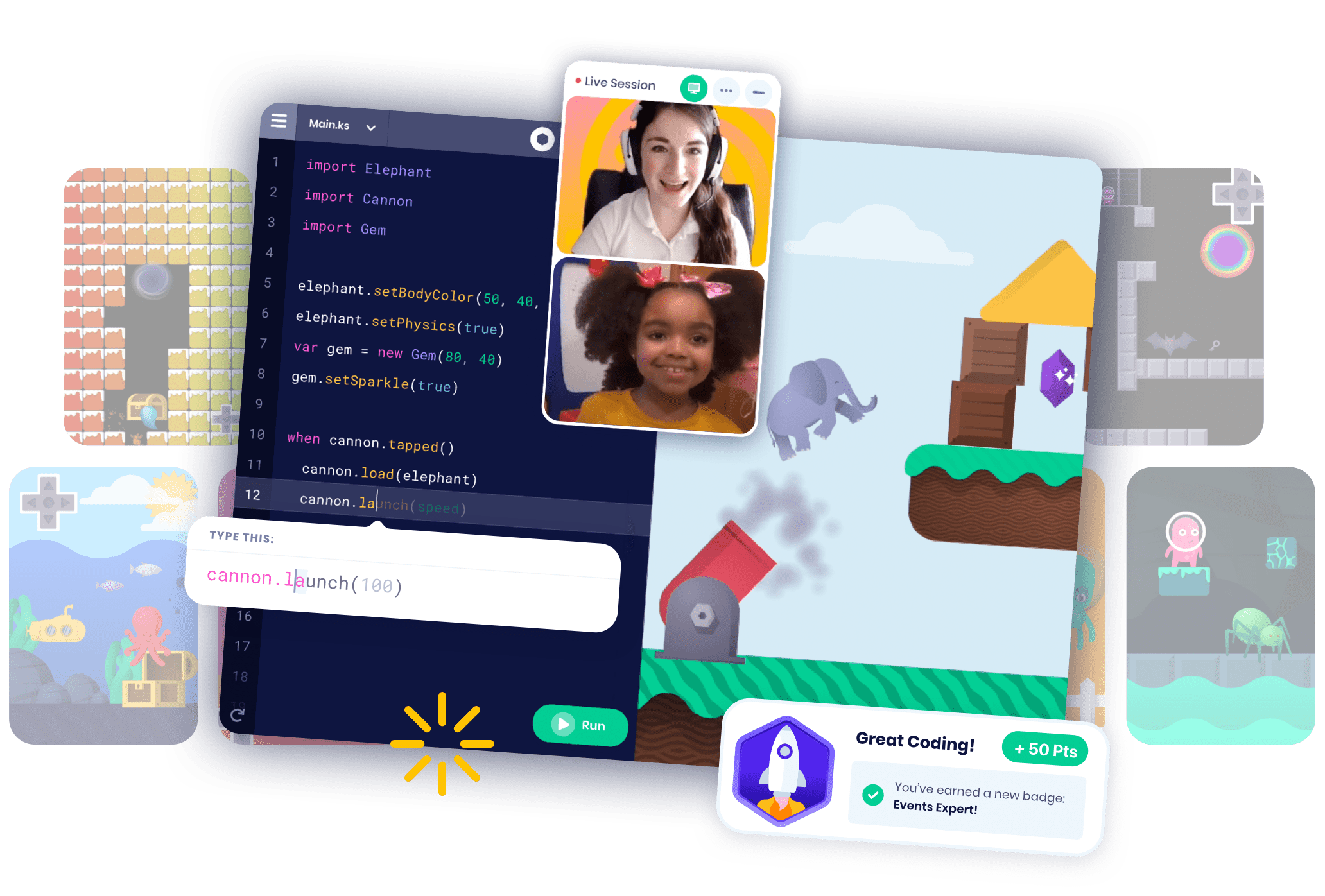 All-in-one Coding Platform for Creative Kids